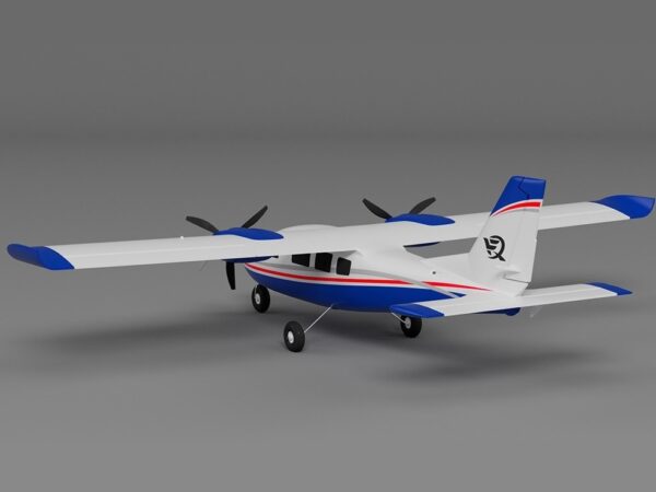 Partenavia P68, Spw 850mm, PNP-Set in blau von XFLY-Model – HEBU-shop.ch