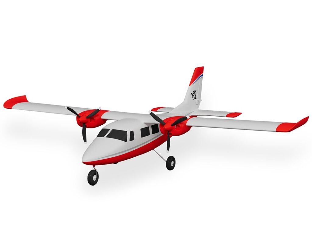 Partenavia P68, Spw 850mm, PNP-Set in rot von XFLY-Model – HEBU-shop.ch