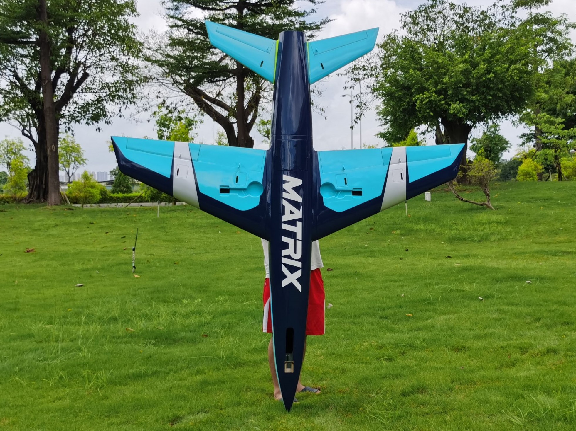 Matrix 2.2m – 3D Jet Spw 2000mm Schubvektorsteuerung, EZFW, Pilot-RC ...