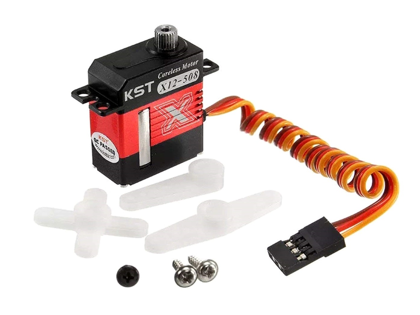 KST X12-508 V8.0 MG HV Digital Servo 12mm 6.2kg/cm – HEBU-shop.ch