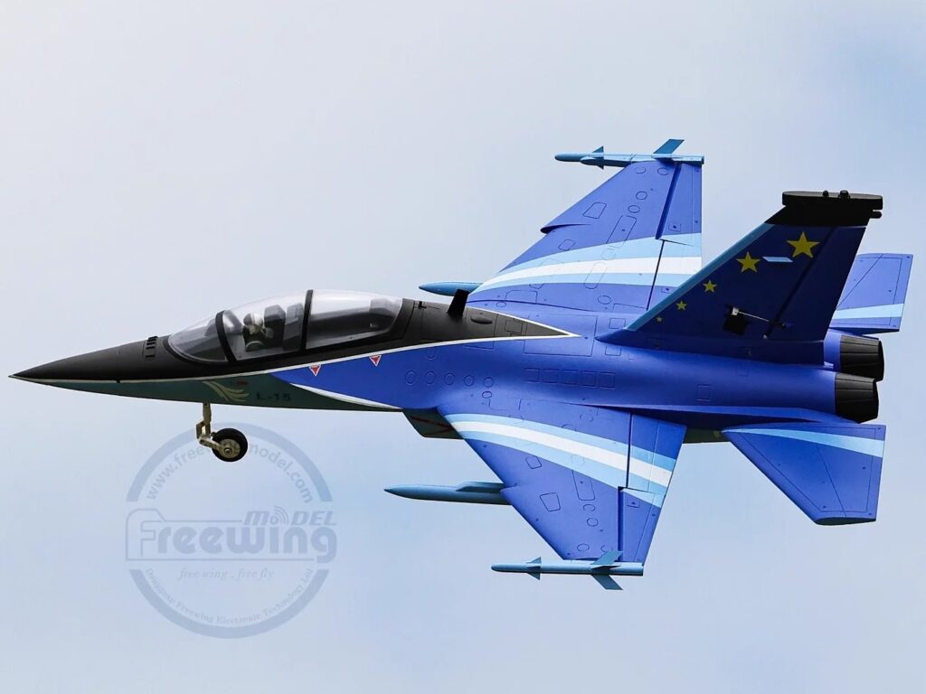 Hongdu L-15 Falcon / JL-10, 64mm EDF Jet, Spw 760mm, 6S PNP-Set ...