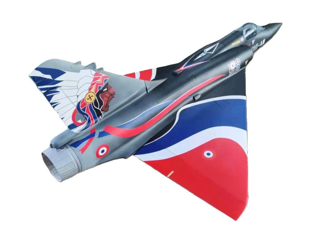 TopRC Model Mirage 2000-C – Spw 1806mm, ARF-Set – HEBU-shop.ch